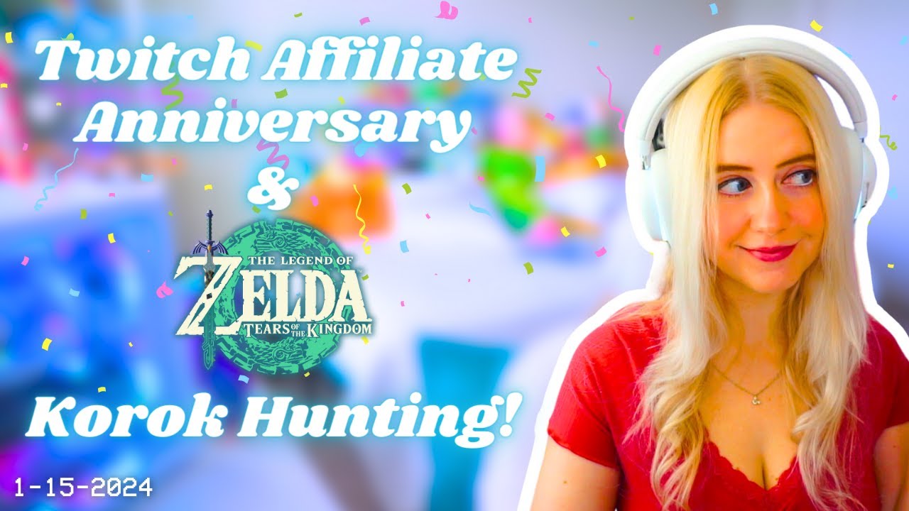 Twitch Affiliate Anniversary! | FULL VOD - YouTube