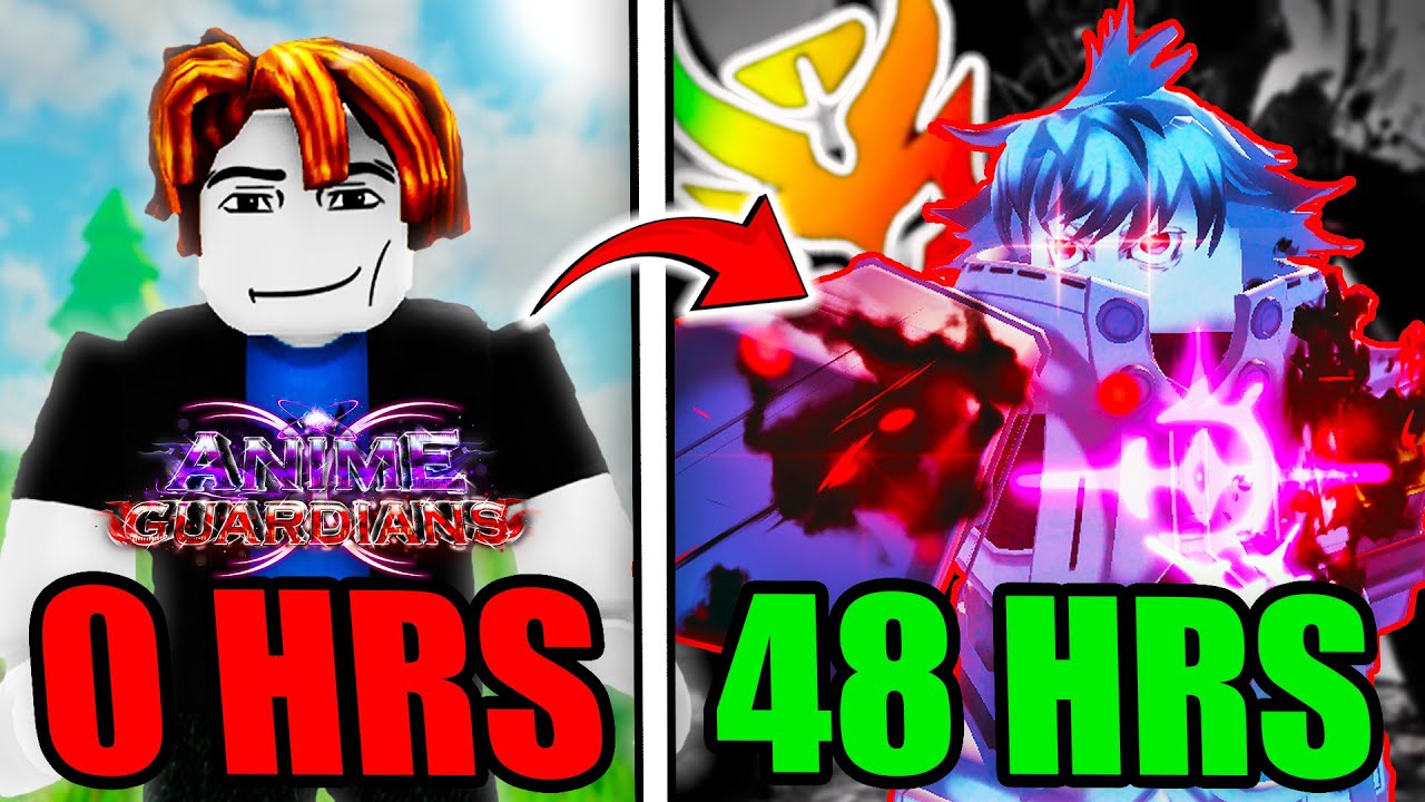 I Spent 48+ HOURS Becoming OVERPOWERED In Anime Guardians Roblox! - YouTube