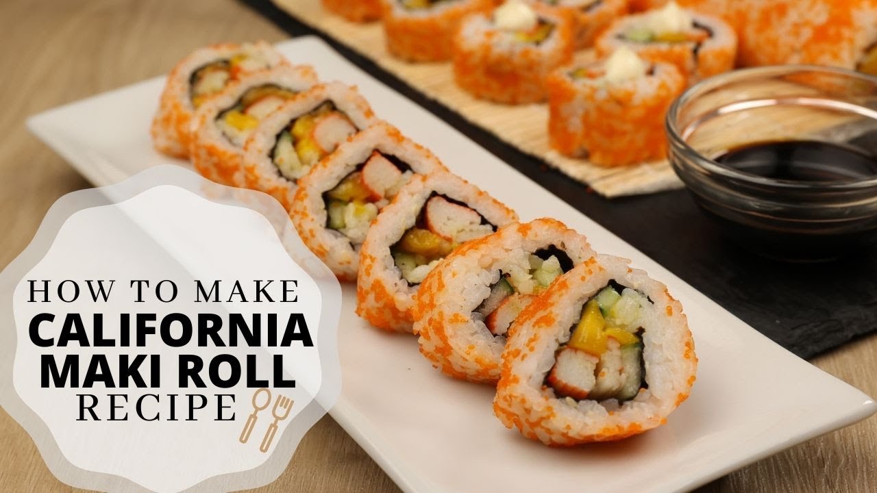California Maki Recipe - Pang Negosyo O Meryenda - YouTube