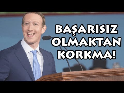 BAŞARISIZ OLMAKTAN KORKMA | Mark Zuckerberg Motivasyon Konuşması