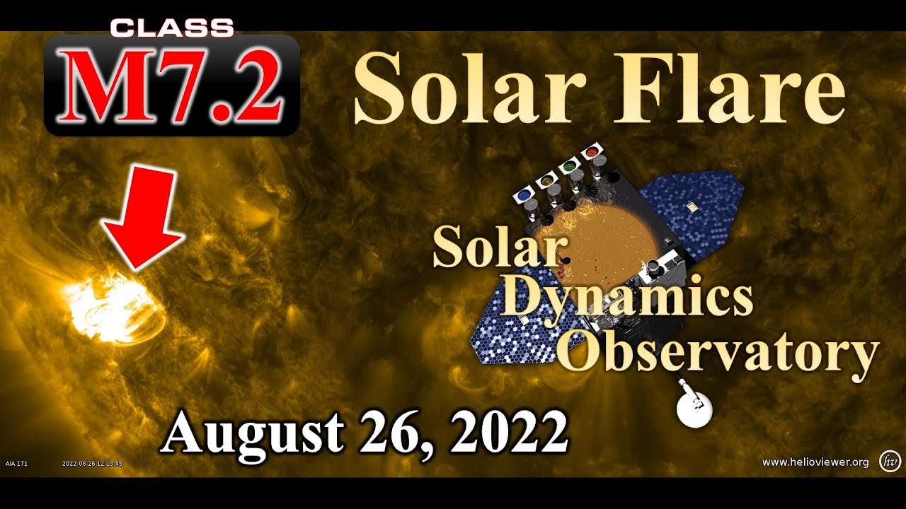 Solar Flare | M7.2 Class | 26/08/2022 | Solar Dynamics Observatory (SDO ...