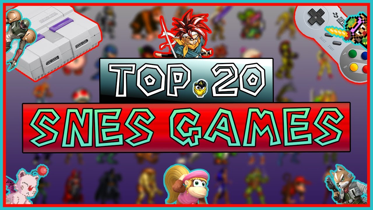 WHY I Love the SNES | TOP 20 Super Nintendo Games - YouTube
