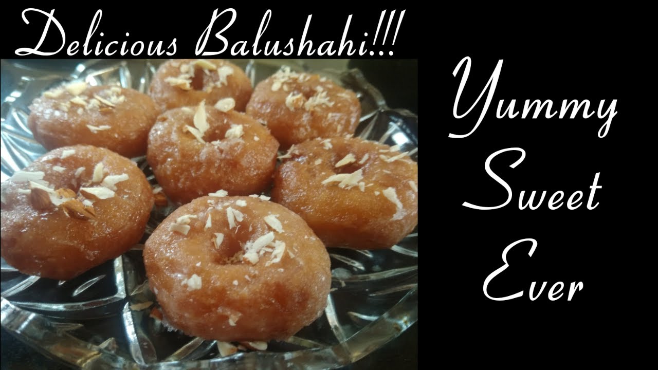 Delicious Balushahi!! Tasty sweet ever.. - YouTube