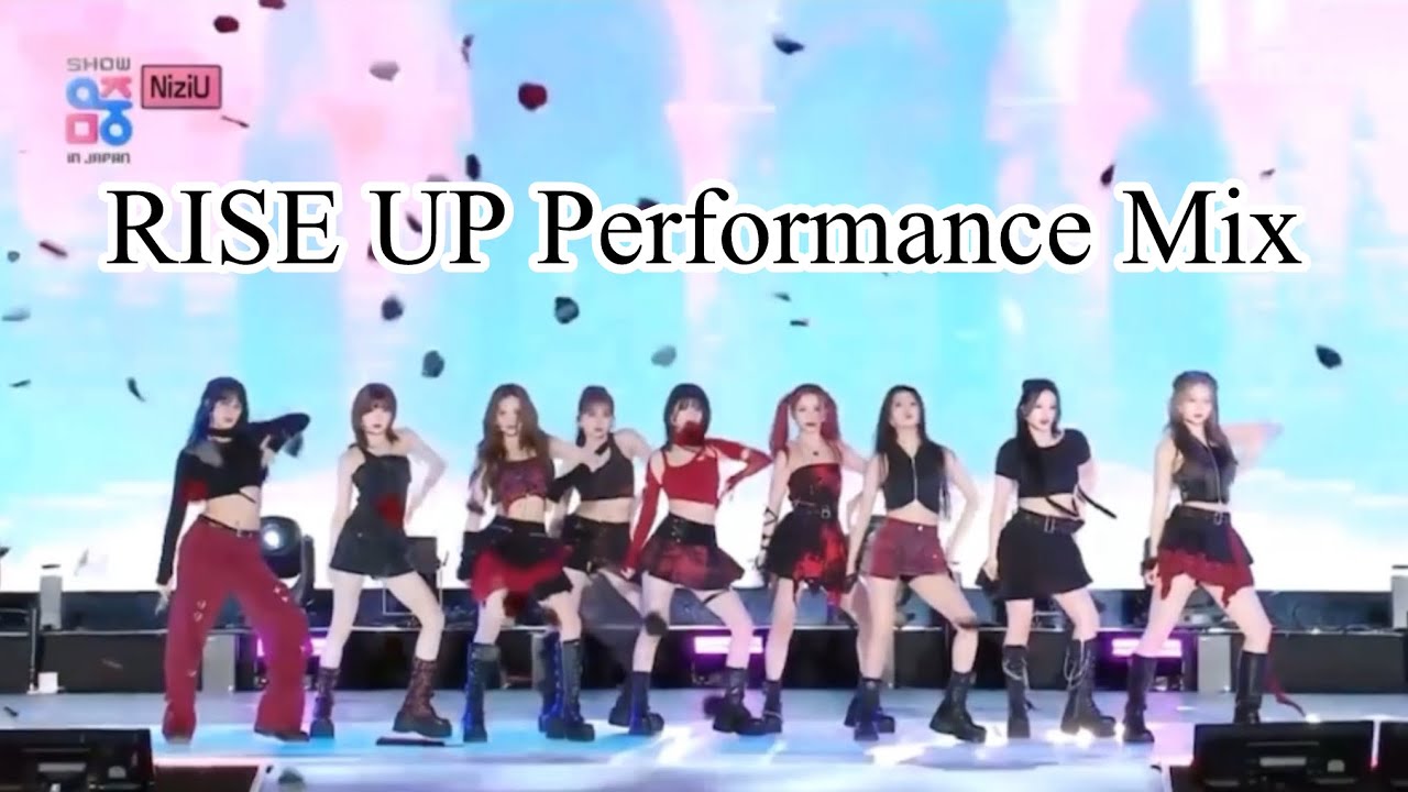NiziU RISE UP Performance Mix【NiziU】【RISEUP】 - YouTube
