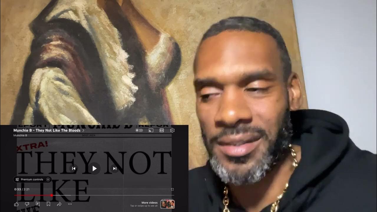 MUNCHIE B - THE NOT LIKE THE BLOODS (600 SNOOPY BAD REGGIE WRIGHT DISS) FULL REACTION AND BREAK ...