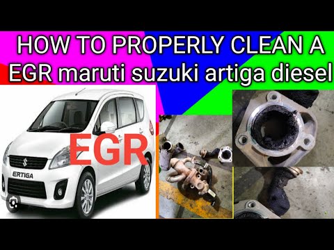 Ertiga maruti suzuki || EGR valve cleaning || in hindi - YouTube