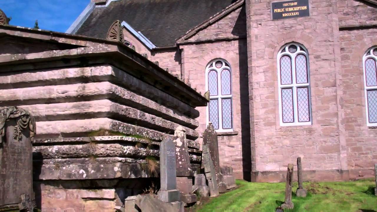 Graham Mausoleum Methven Church Perthshire Scotland August 19th - YouTube