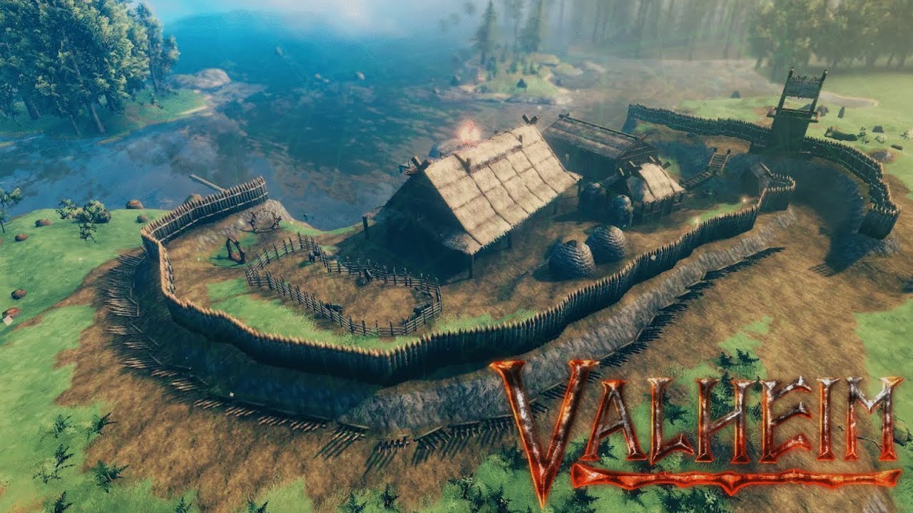 Valheim - I am a professional base builder - YouTube