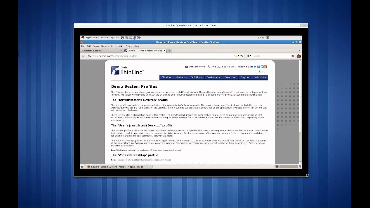 ThinLinc client feature preview: auto-resize remote session - YouTube