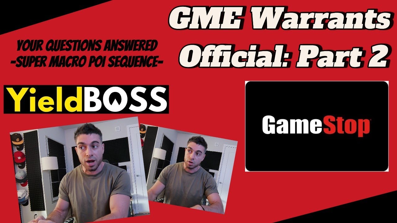 GME Warrants Squeeze Part 2: Macro/Micro Price Action & Your Twitter ...