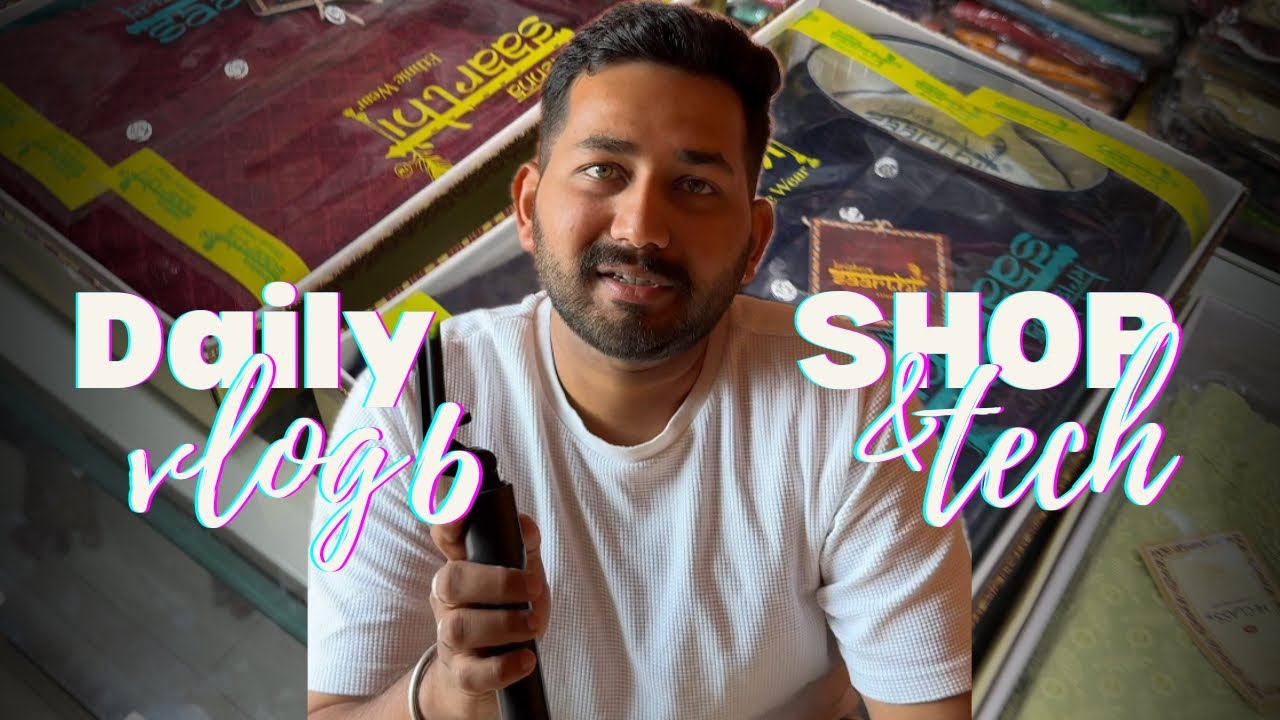 SHOP & TECH | VLOG 6 - YouTube