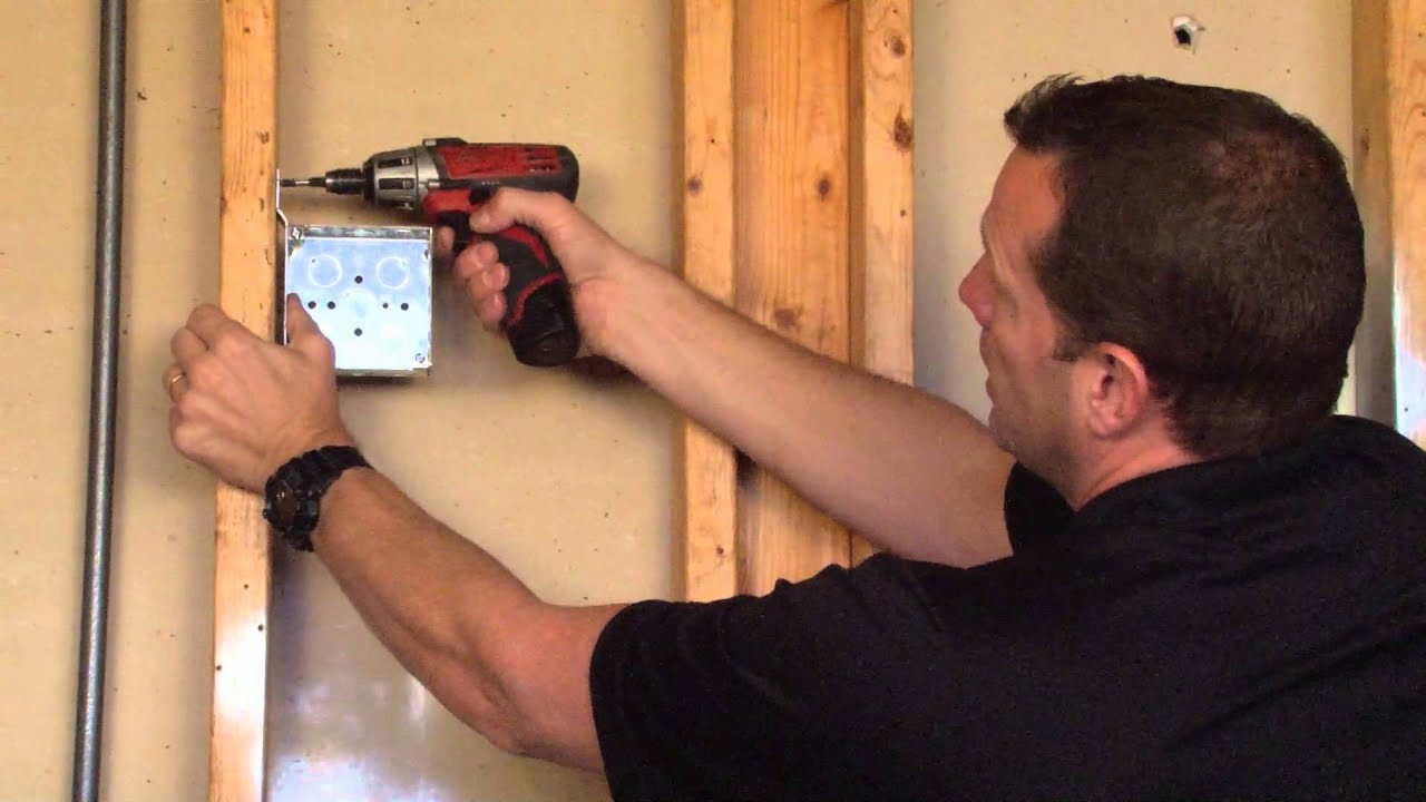 Square Box: 4" Square Welded Junction Box w/ Flat Vertical Bracket ...