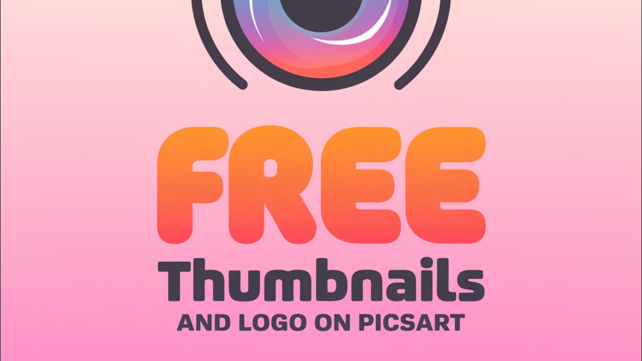 Free thumbnails and logo - YouTube