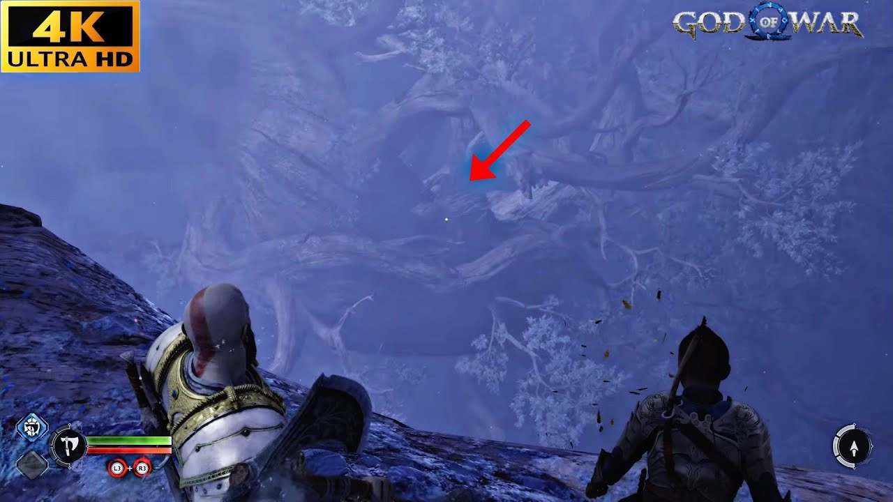 A DRAGON IN WORLD TREE | GOD OF WAR RAGNARÖK - YouTube