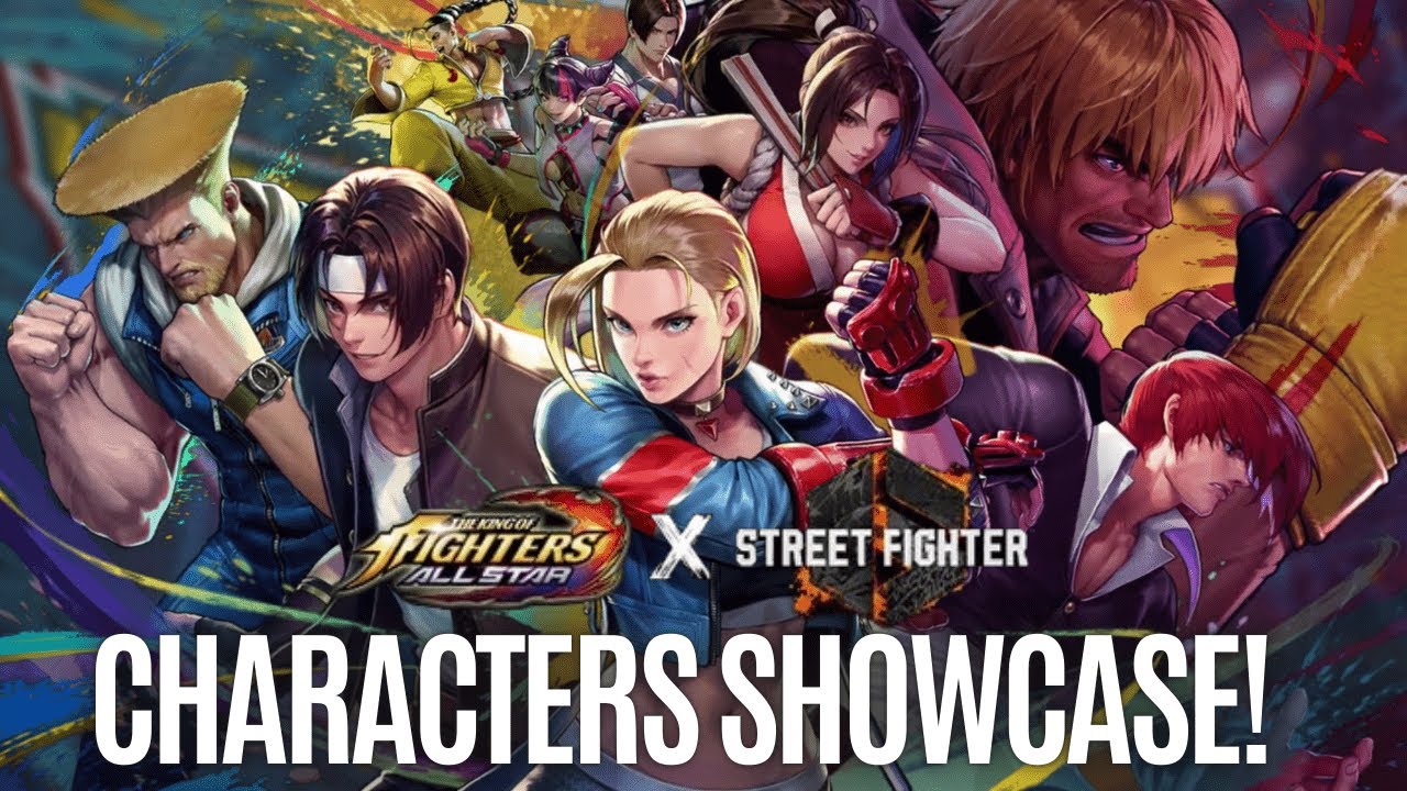 KOFAS X STREET FIGHTER 6: SHOWCASE DAS PERSONAGENS! | KOF ALL STAR | # ...