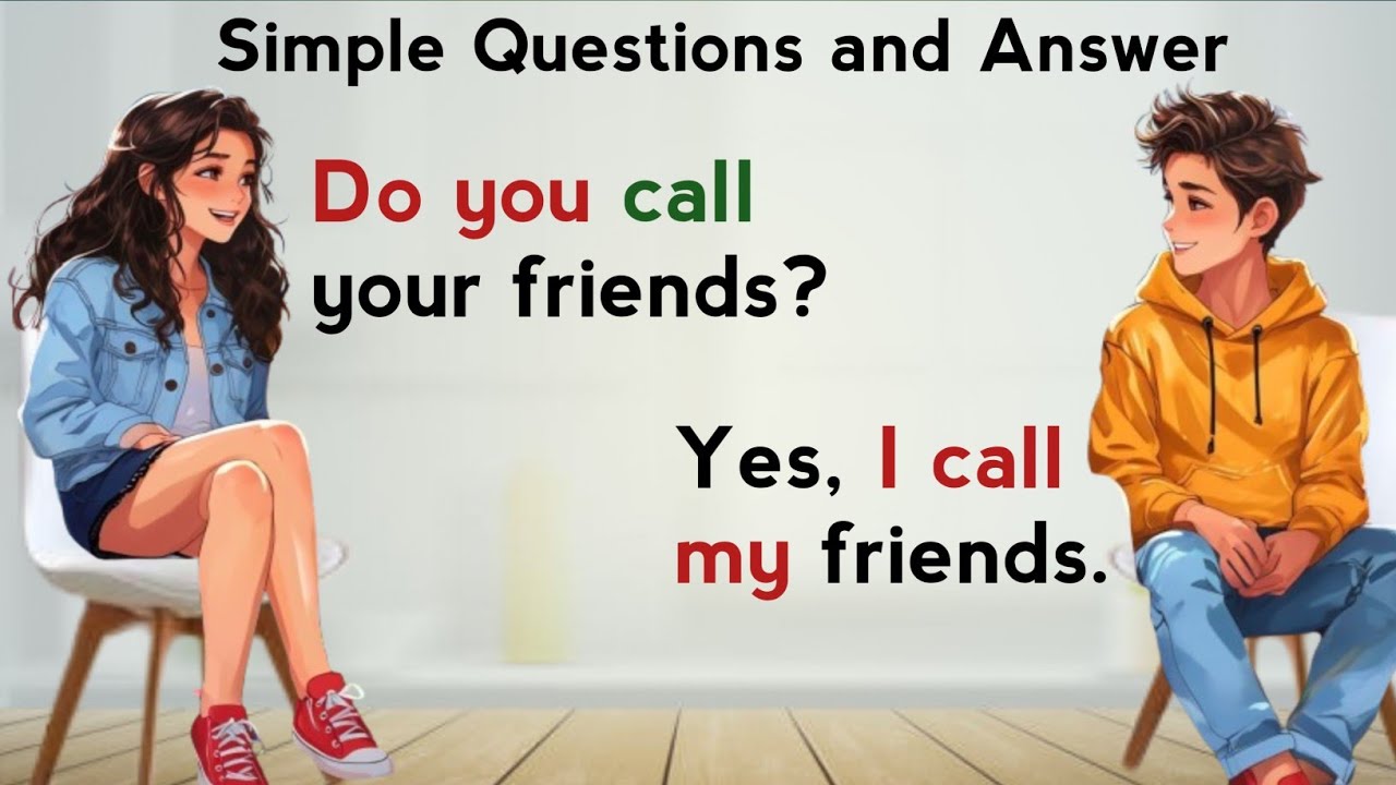 Learn English Speaking - Common Questions and Answers | English ...