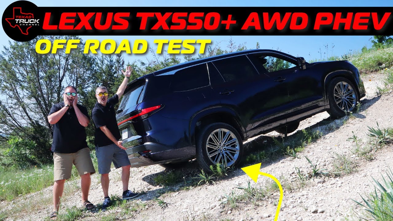 Is The 2024 Lexus TX550+ PHEV Good Off Road? - TTC Hill Test - YouTube