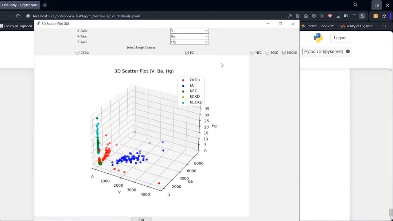 Python GUI for Data Visualization | Patient Clustering - YouTube