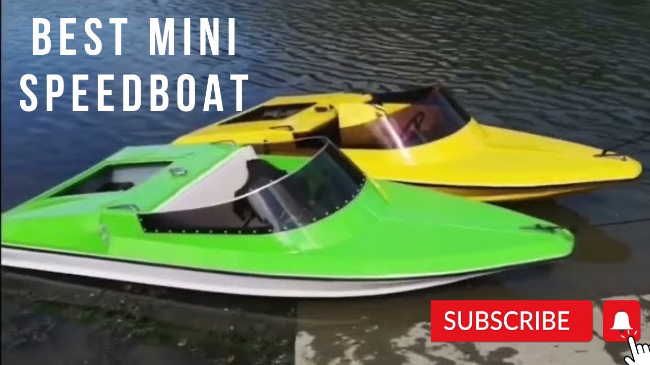Mini Jet Boats | Small Speed Boats - YouTube