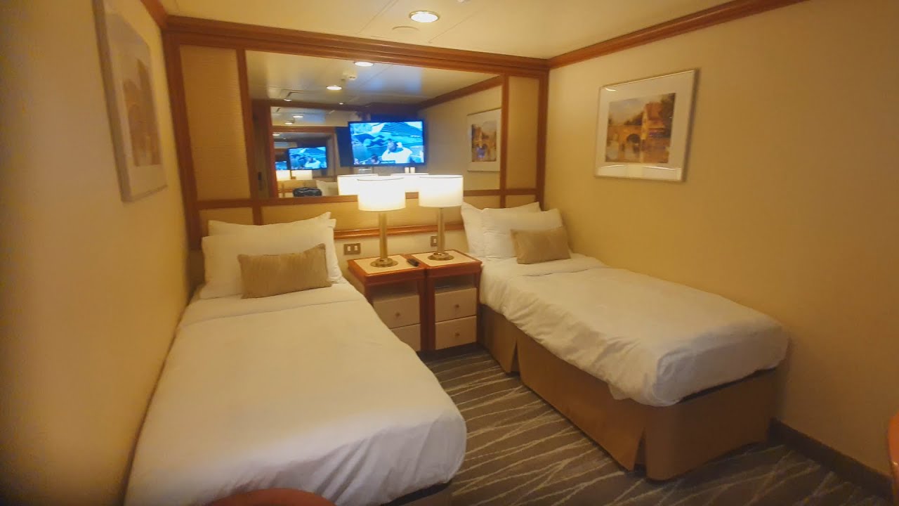 Island Princess B629 Stateroom Tour, Baja Deck 11 Interior Cabin - YouTube