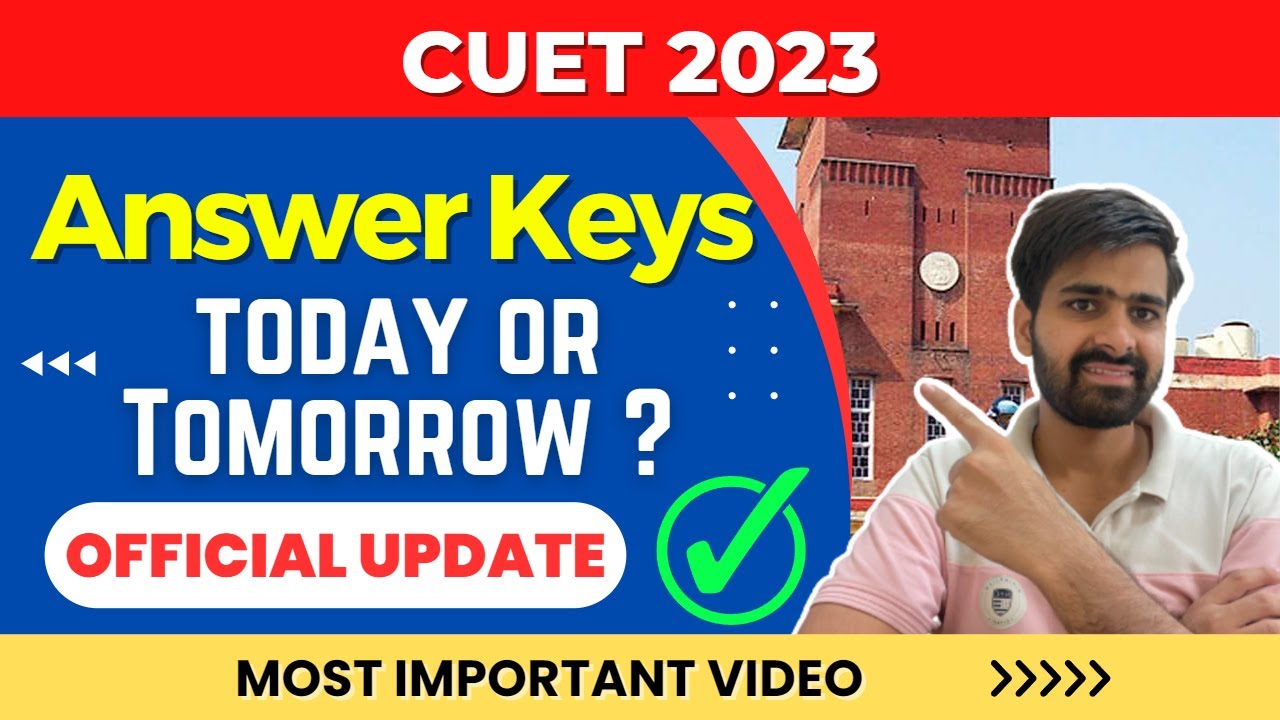 CUET result 2023||CUET answer key 2023||cuet response sheet 2023 - YouTube