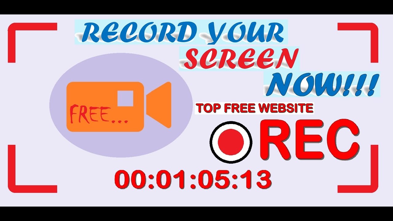Top Best&Free Online Screen Recorder for Desktop PC | Laptop|Tablet # ...