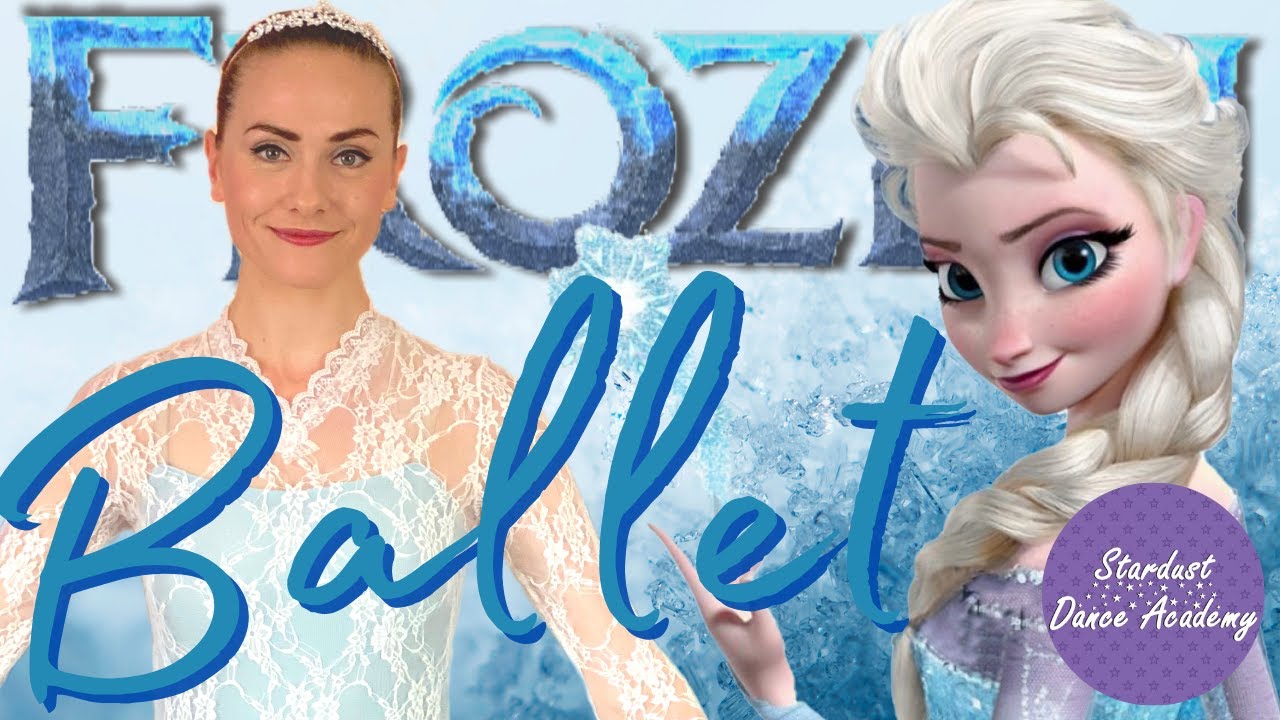 FROZEN BALLERINA Ballet Class ️Dance tutorials for Frozen fans - YouTube
