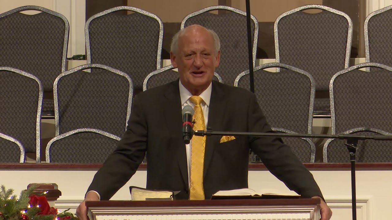 Dr. Jack Trieber preaching "Raising Children for God" on December 15 ...