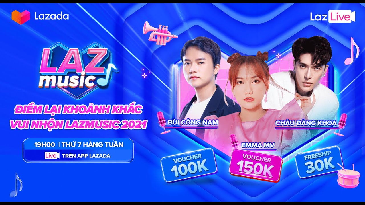 [LAZLIVE] ĐIỂM LẠI HÀNH TRÌNH MỘT NĂM QUA CÙNG LAZMUSIC - YouTube