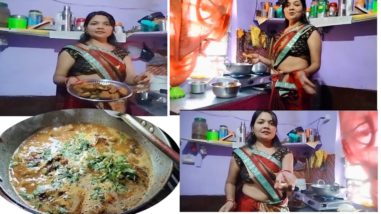 Saree Vlog ️सरसों वाली मसाला Fish Curry Recipe || रोहू Fish Curry ...