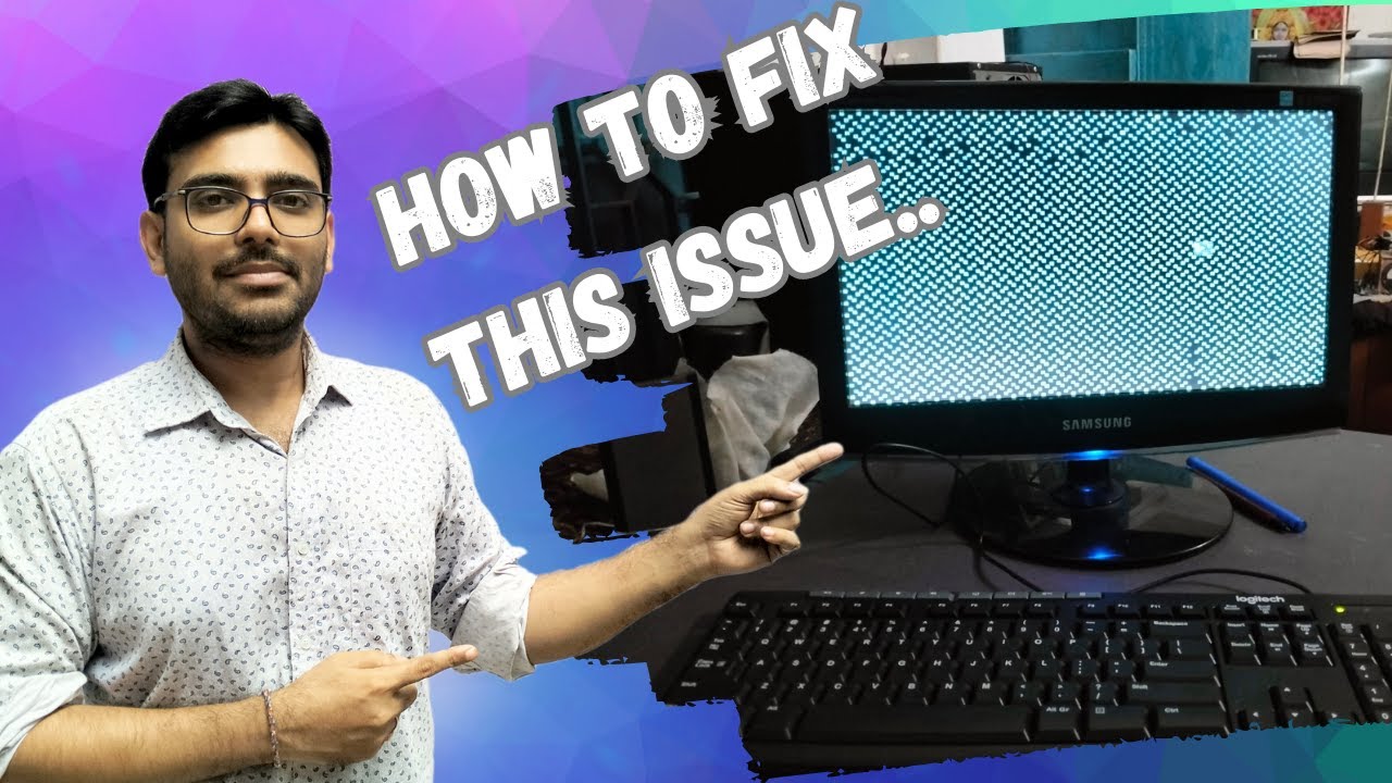 Monitor Problem - This Serious Issue Was a Simple fix.. - YouTube