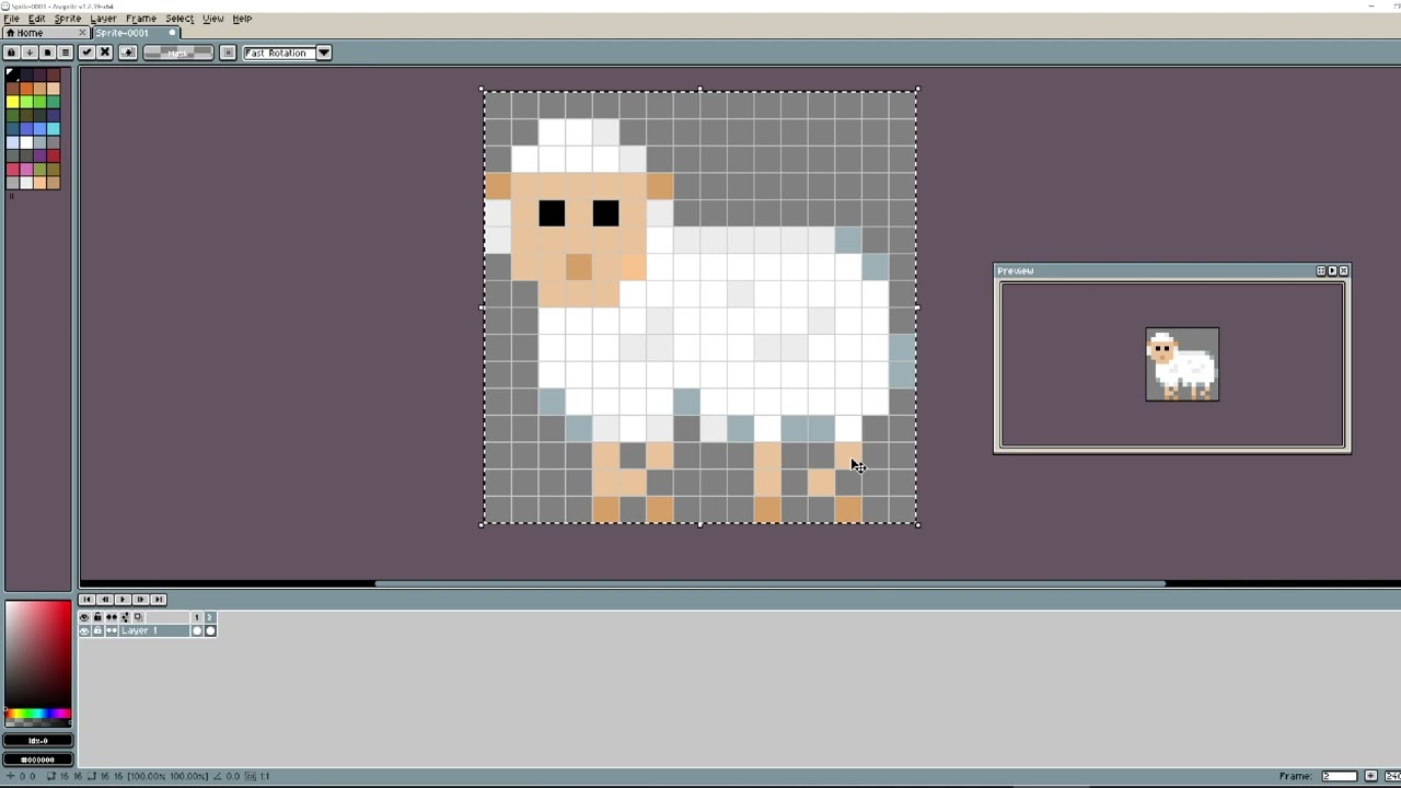 2022 08 18 22 00 38 Pixel Art Practice: Sheep - YouTube