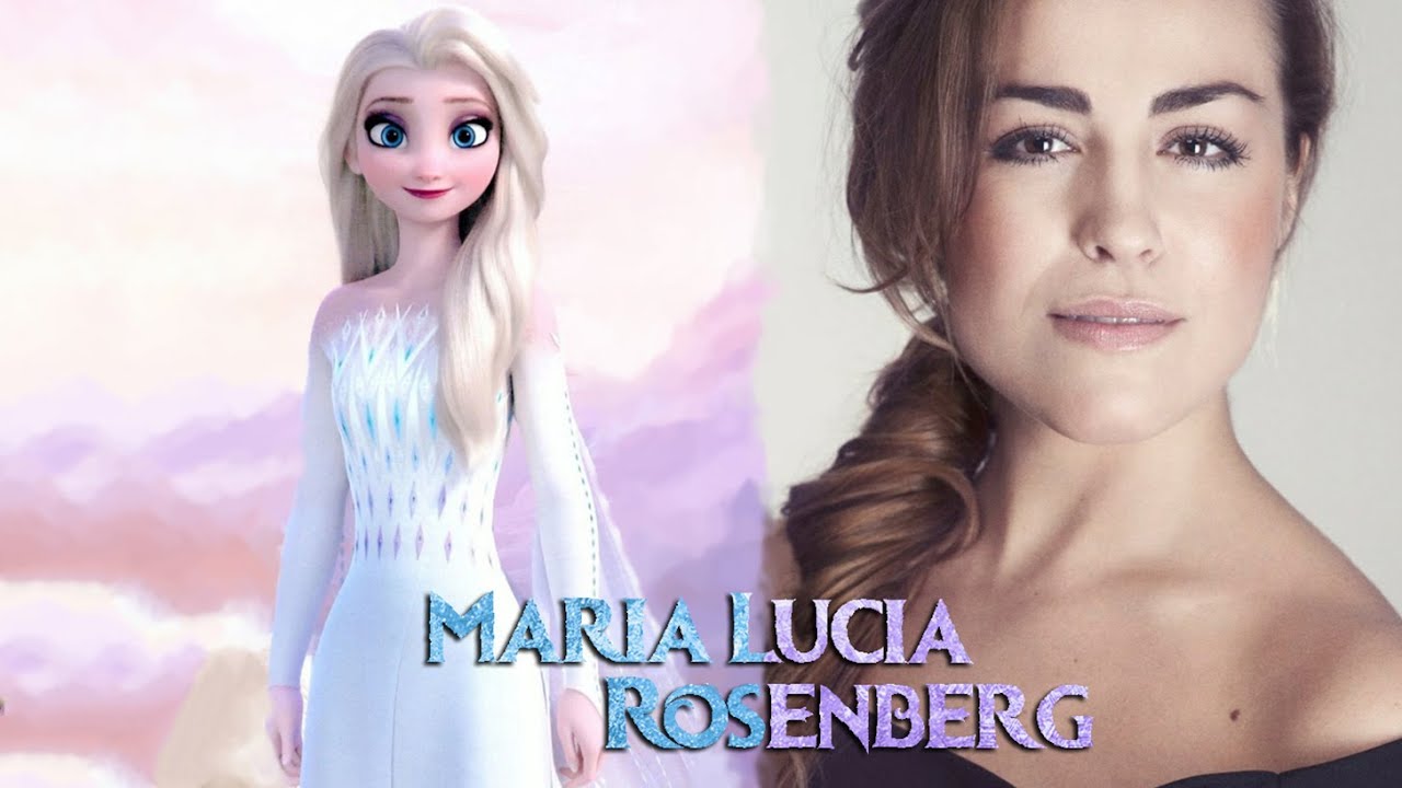 Maria Lucia Heiberg Rosenberg as Elsa Frozen (Danish) - YouTube