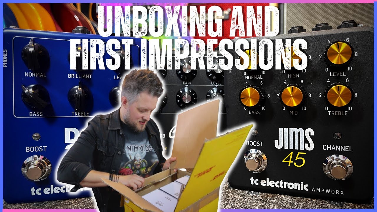 Valve Amp Tones in Small Pedals - TC Electronic AMPWORX Unboxing and ...