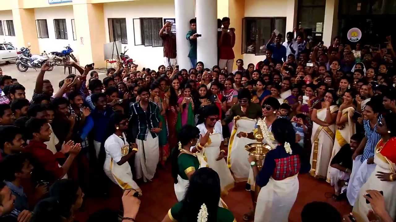 Royal mech Onam celebration @ VKCET- 2013 - YouTube