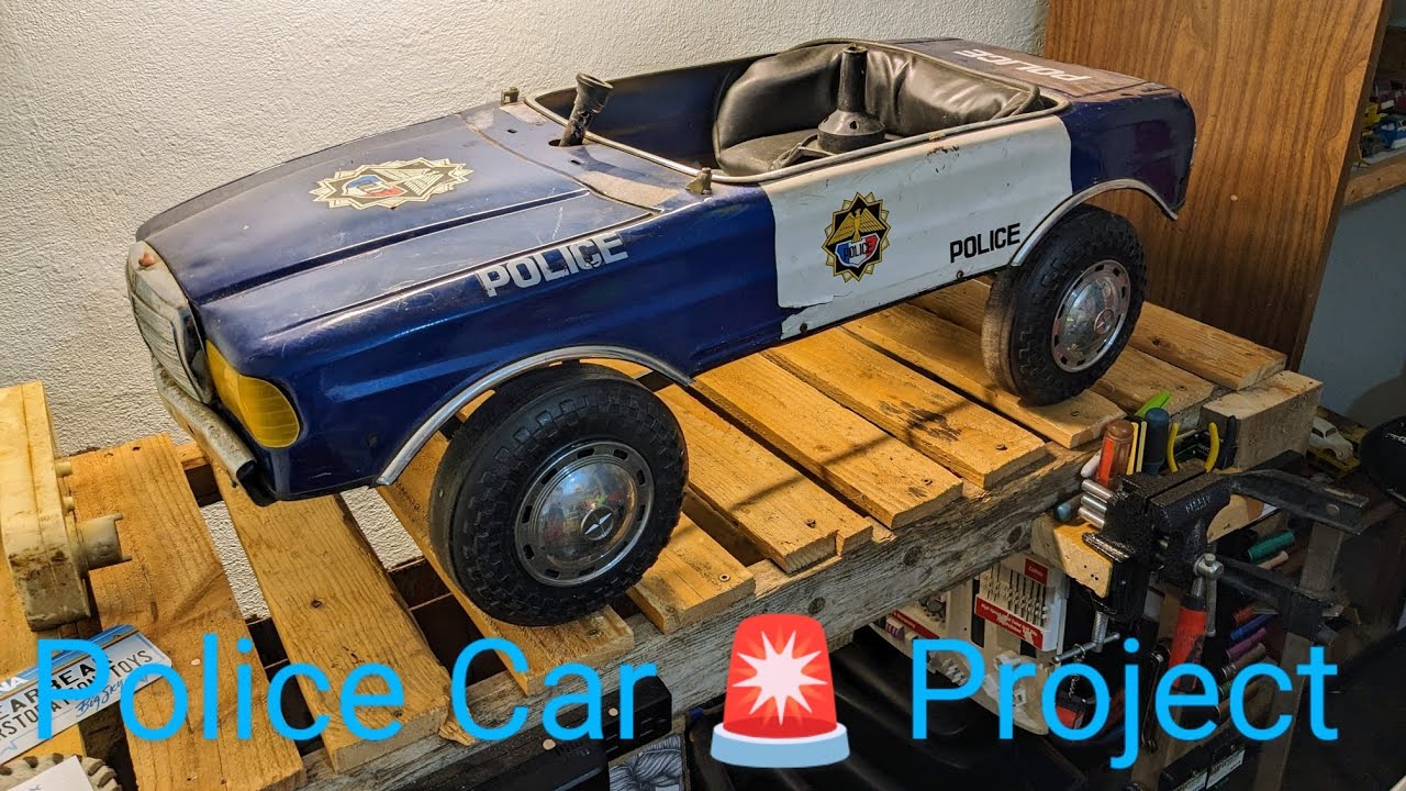 Kearbear Poorstoration Toys-PMM Police Pedal Car Project Episode 2 ...