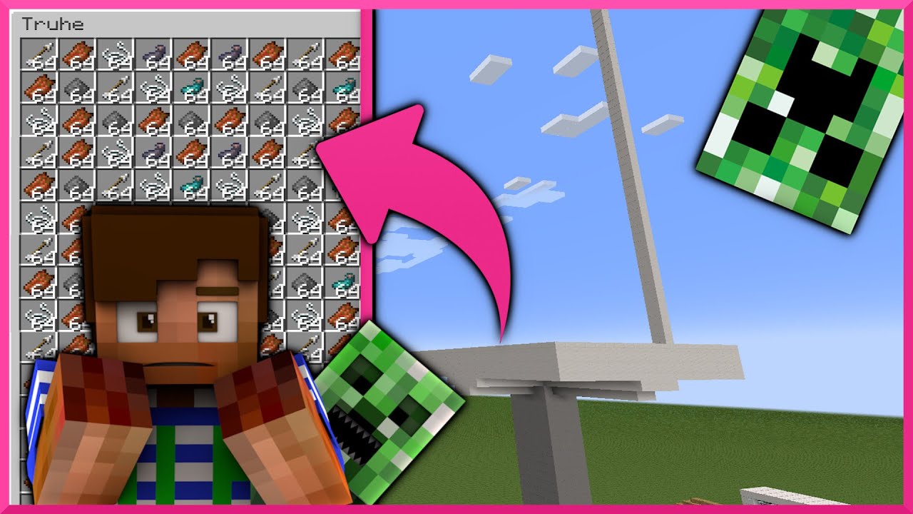 einfache MINECRAFT MONSTER FARM (1.21) - YouTube