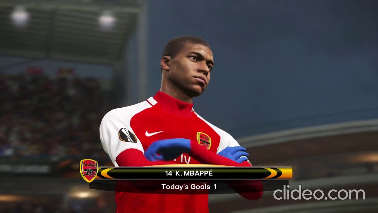 PES 2018 - Mbappe smooth dribbling - YouTube