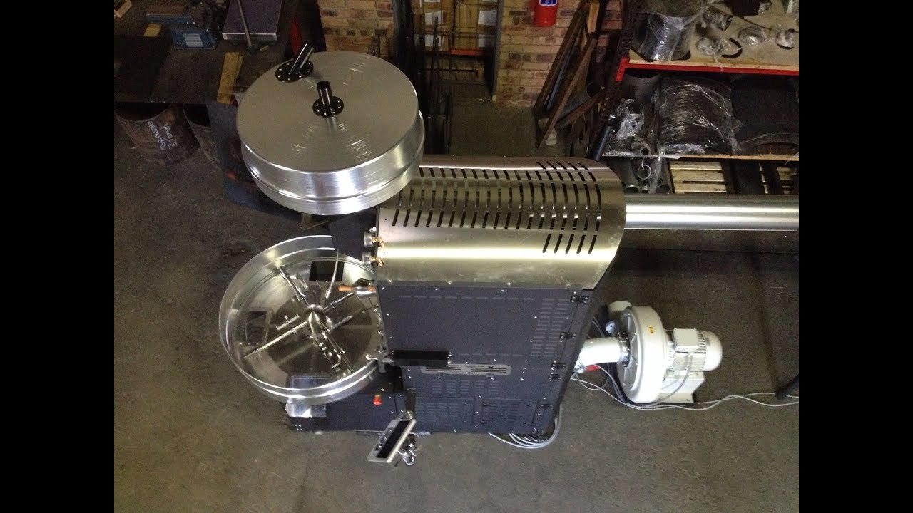 Genio's' NEW 30kg Coffee Roaster - YouTube