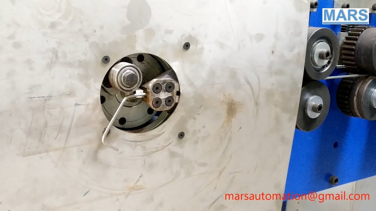 2D High Speed Wire Bending Machine - SS Wire Bending - YouTube