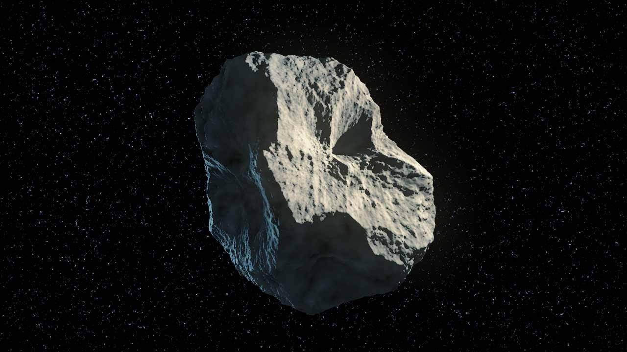 Realistic Rock /Asteroid in 6 min Preview - YouTube