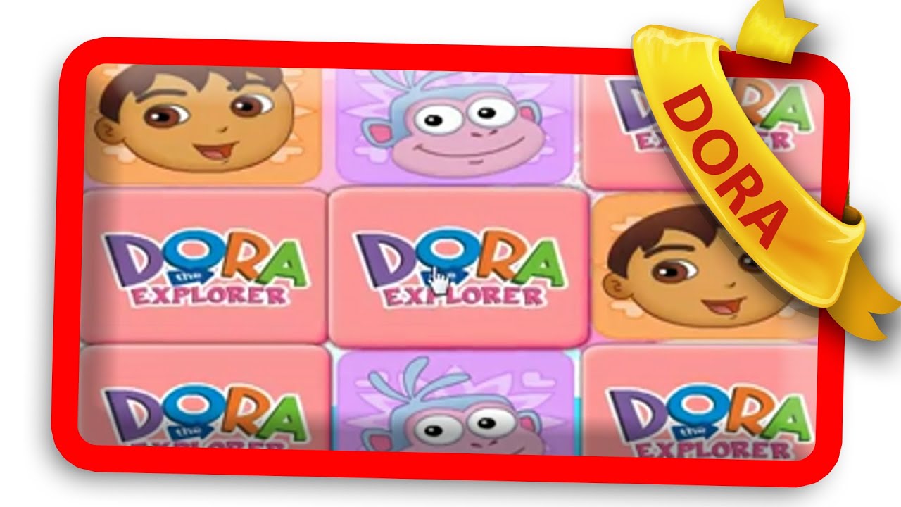 Dora Mega Memory - Online Dora Games - YouTube