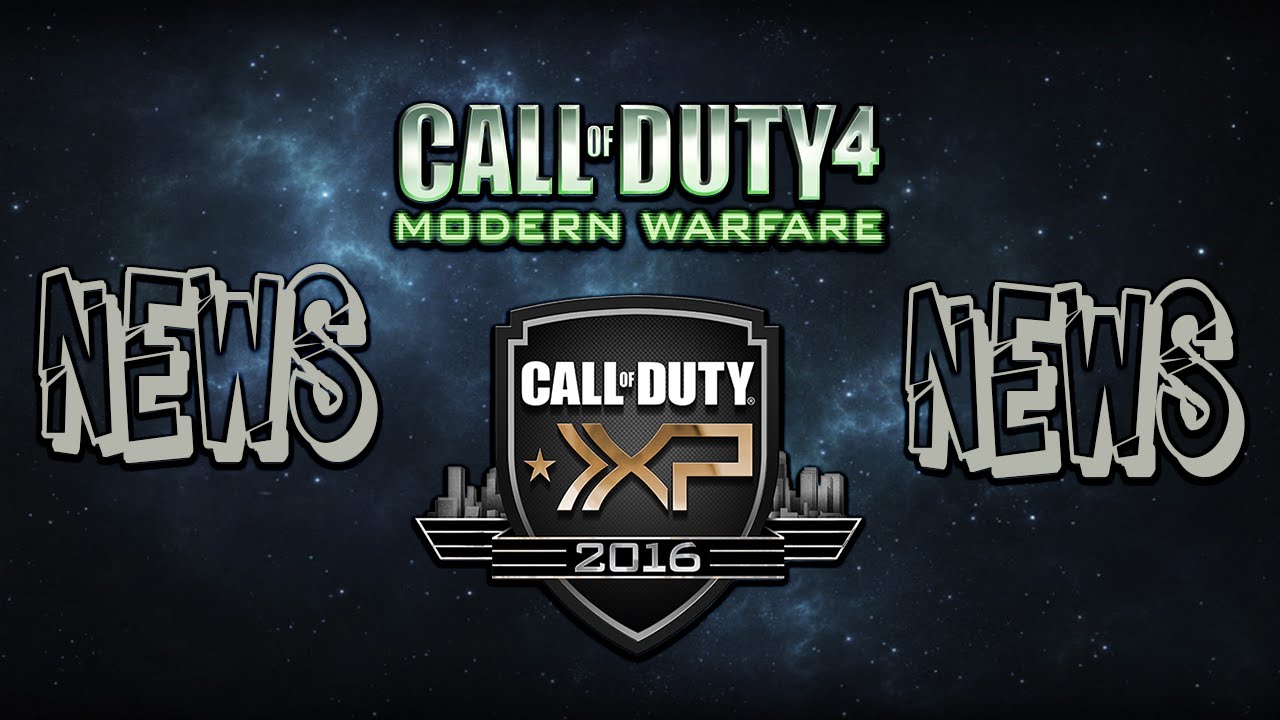 Cod 4 remastered news | Cod XP news - YouTube