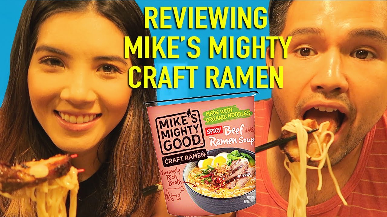 Reviewing Mike's Mighty Good Ramen! | Munchin Mondays - YouTube