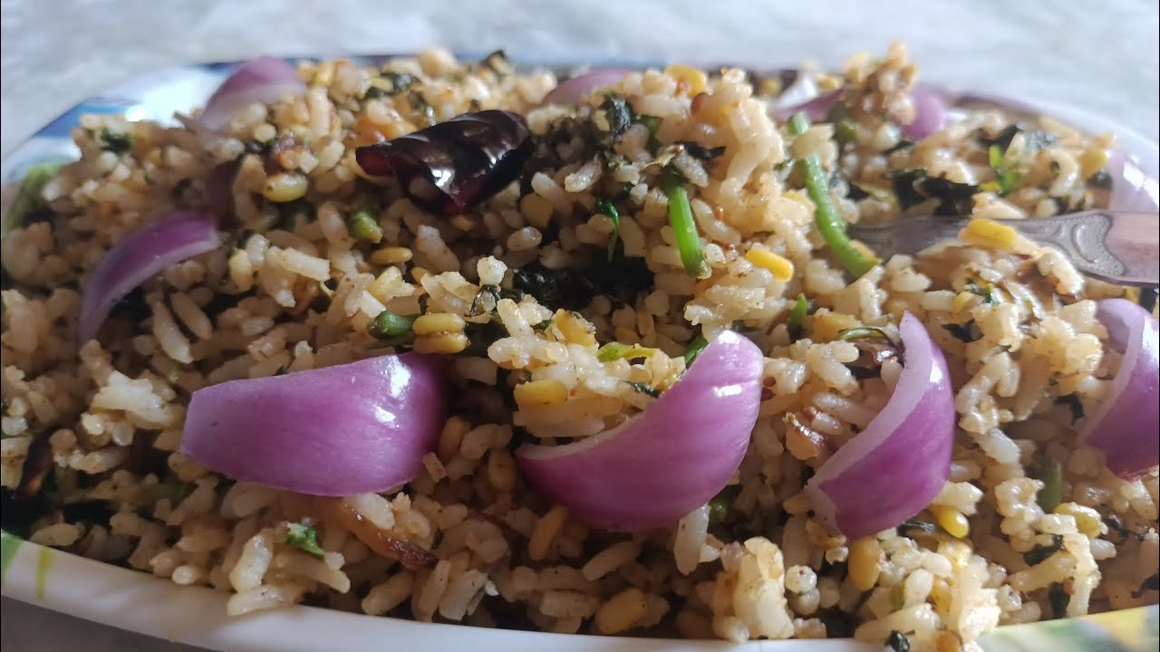 thotakura pesarapappu fried rice 🌾🌾🍚🍚 - YouTube