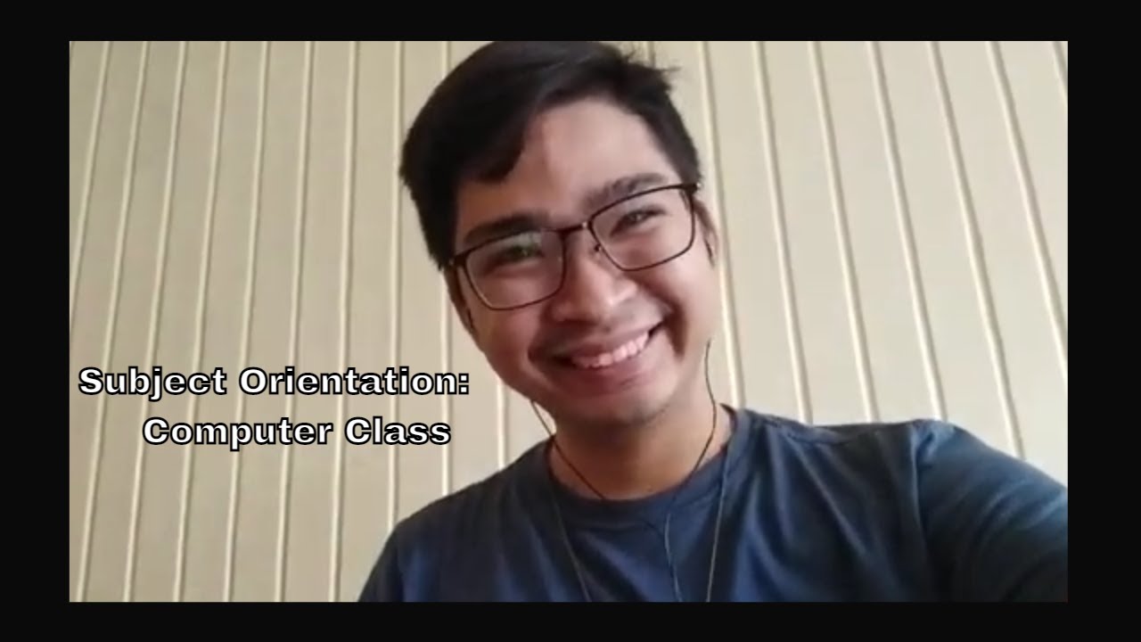 Subject Orientation- Computer - YouTube