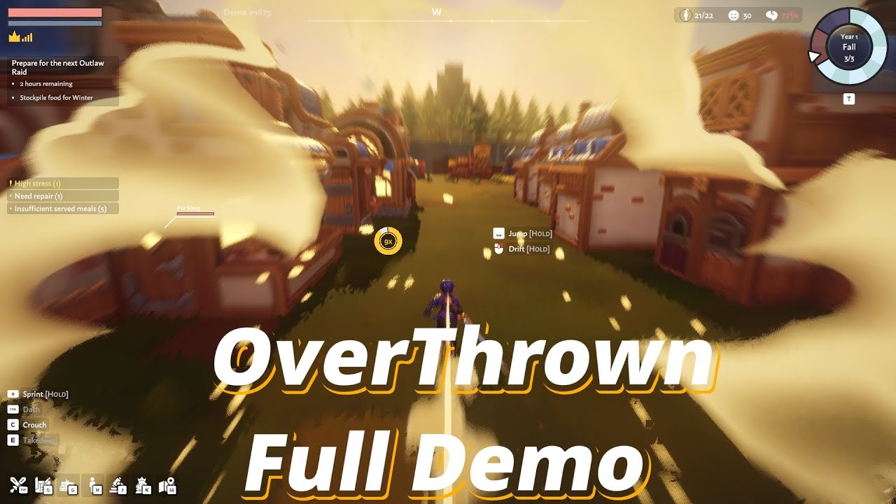 OverThrown {Early Access} - FULL DEMO Super Fun Game!! - YouTube