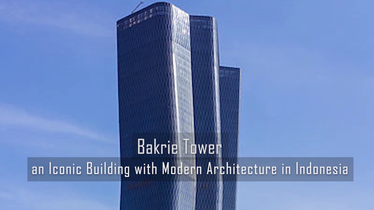 Bakrie Tower, an iconic building with modern architecture in Indonesia ...