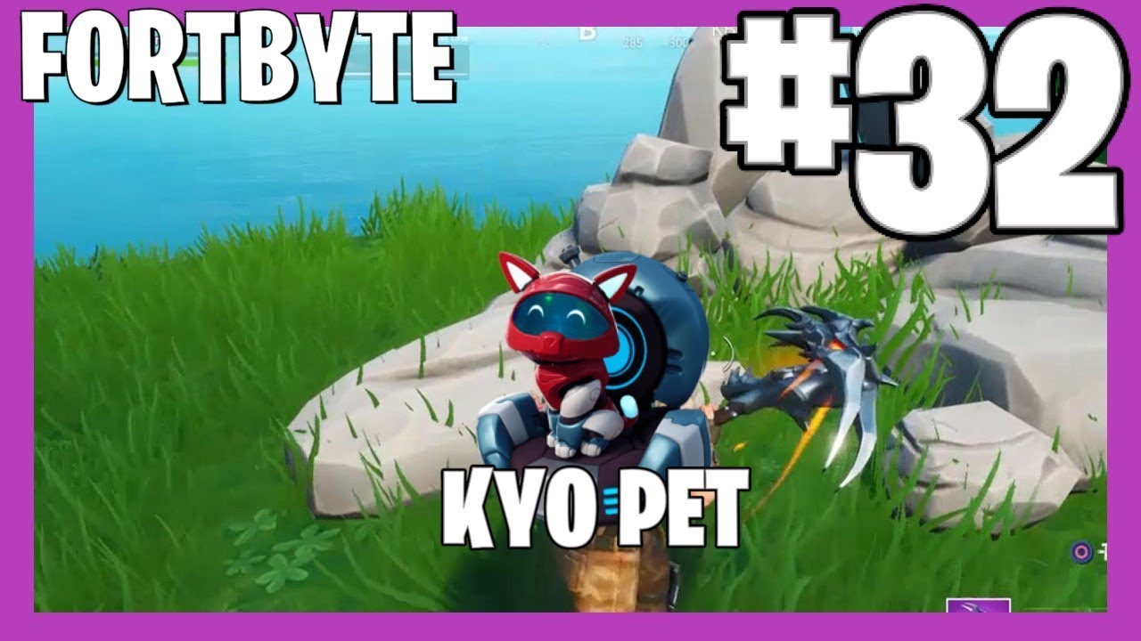 FORTNITE FORTBYTE #32 YERİ - Sadık Dost Kyo sırt süsüyle en kuzey ...