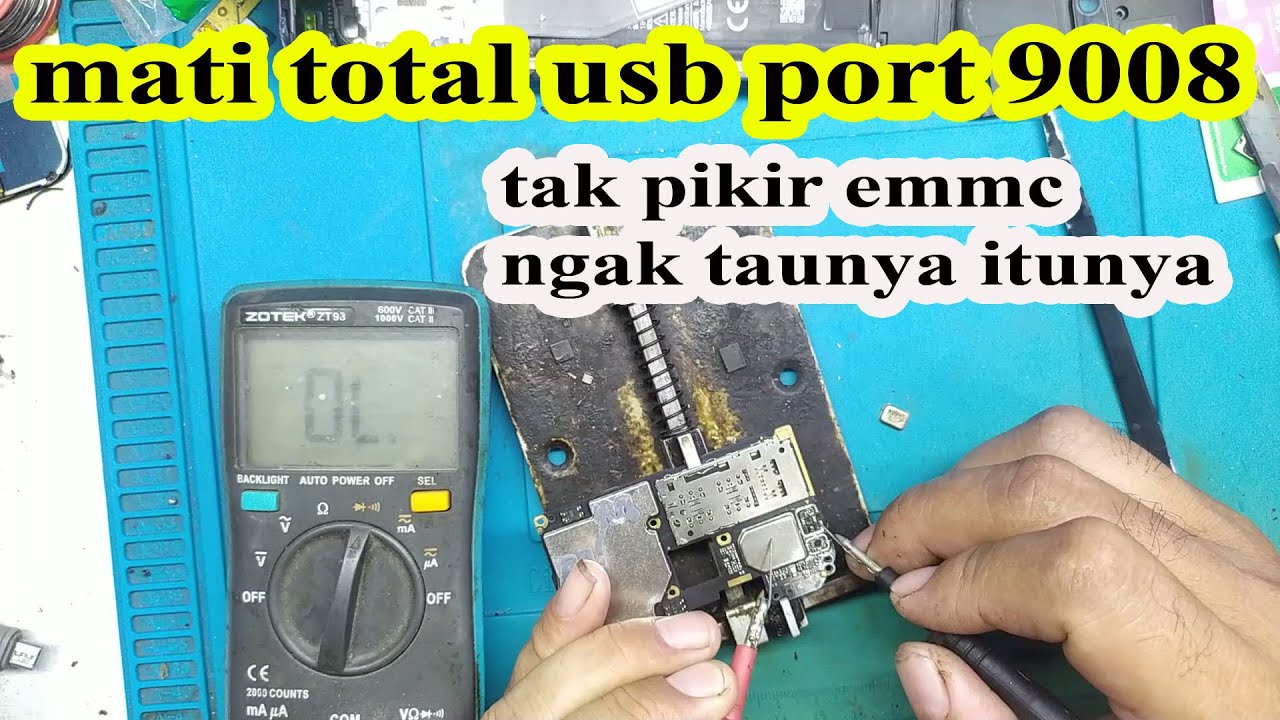 Habis dicas hp mati total redmi 8 pro usb port 9008 - YouTube